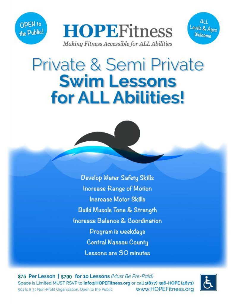 NEW Swim Flyer - ALL Abilities Center